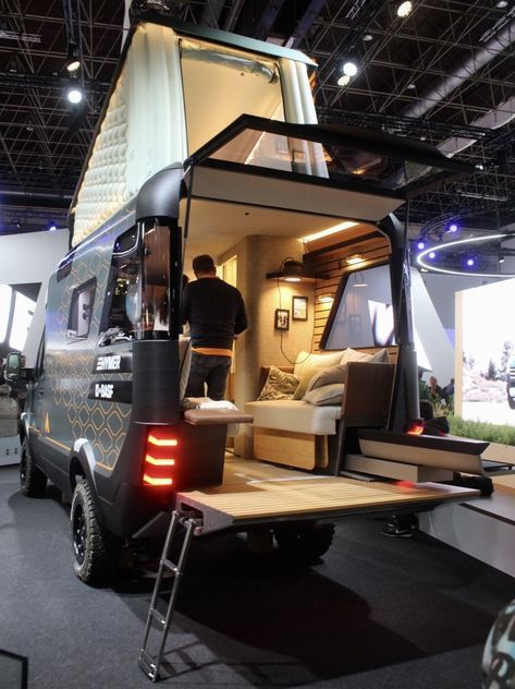 Mẫu xe Mobihome, RV, Motorhome - Nhà xe di động