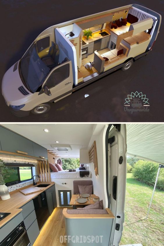 Mẫu xe Mobihome, RV, Motorhome - Nhà xe di động