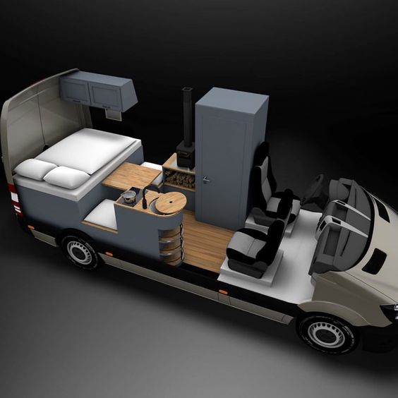 Mẫu xe Mobihome, RV, Motorhome - Nhà xe di động